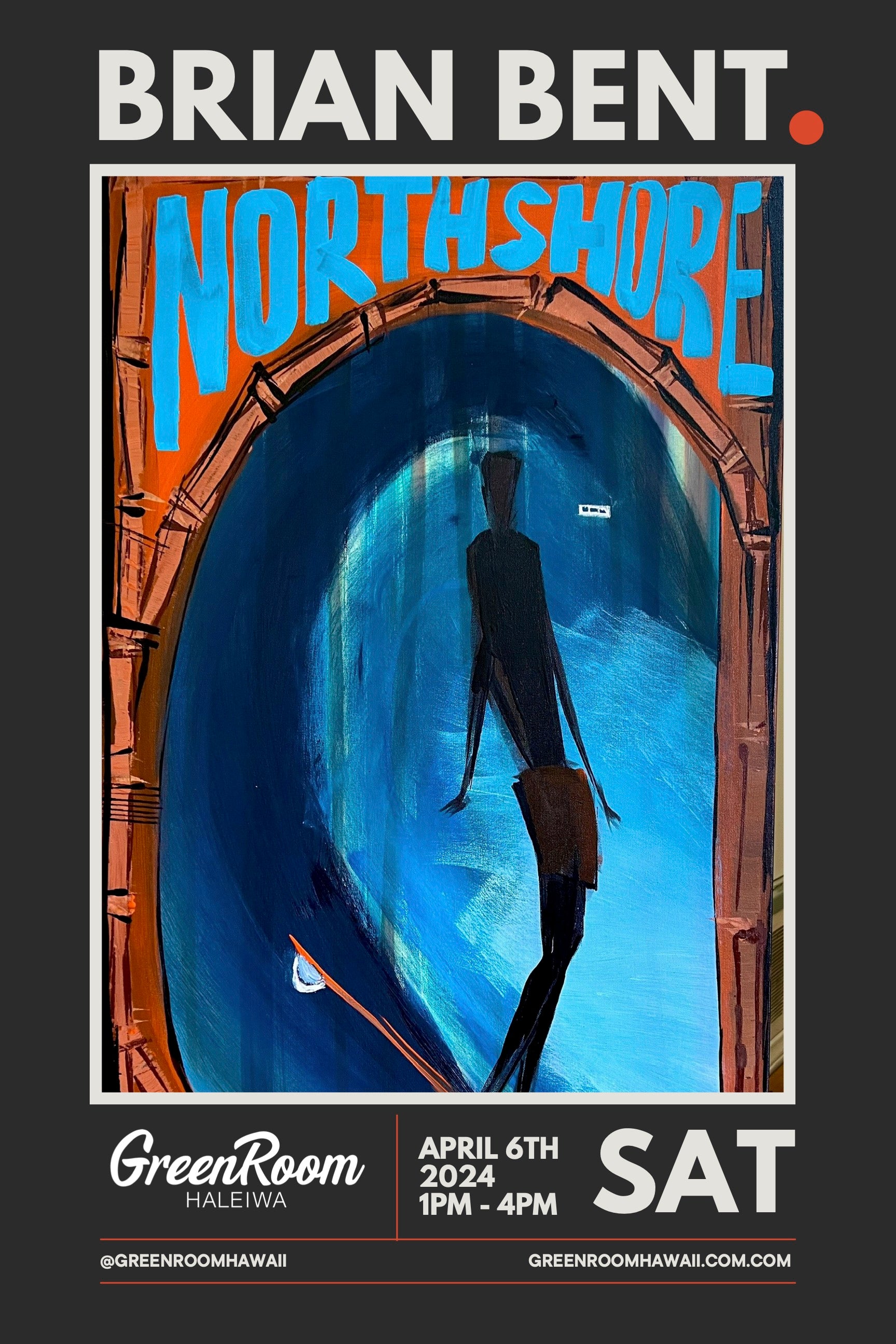 Brian Bent Art Show "North Shore" on Saturday, April 6th, 2024 ...
