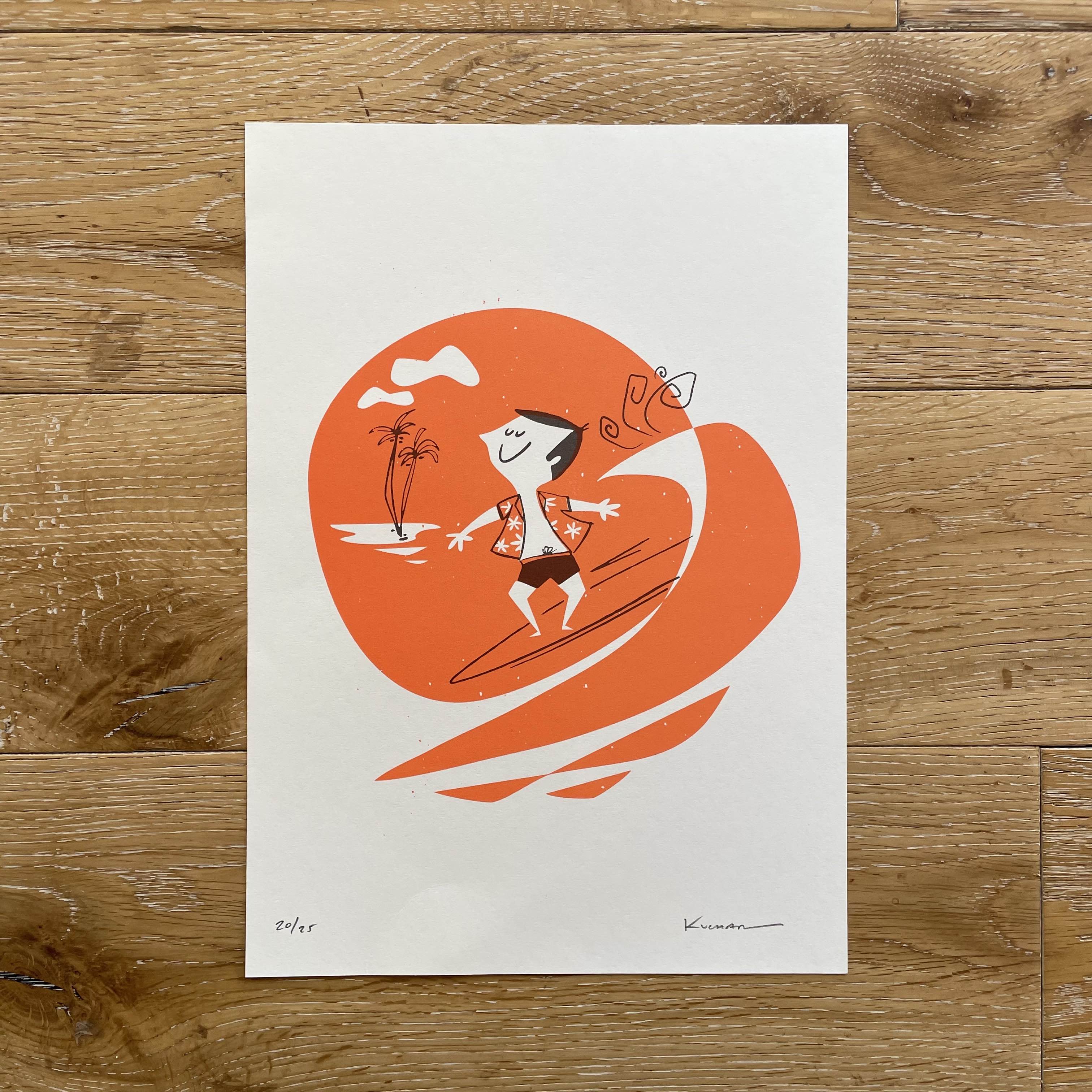 Limited Edition Silkscreen Print by Nick Kuchar